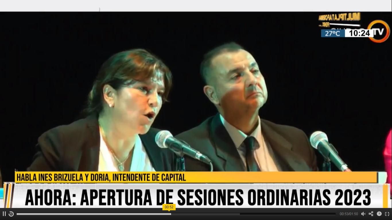 La Intendenta De Capital Realizó La Apertura De Sesiones Ordinarias